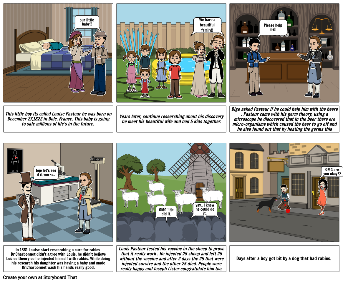 Louis life Storyboard par kyanira