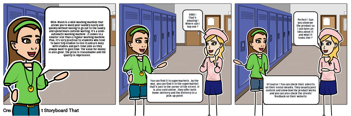 Mini-Wash Storyboard 2 Storyboard by lamis