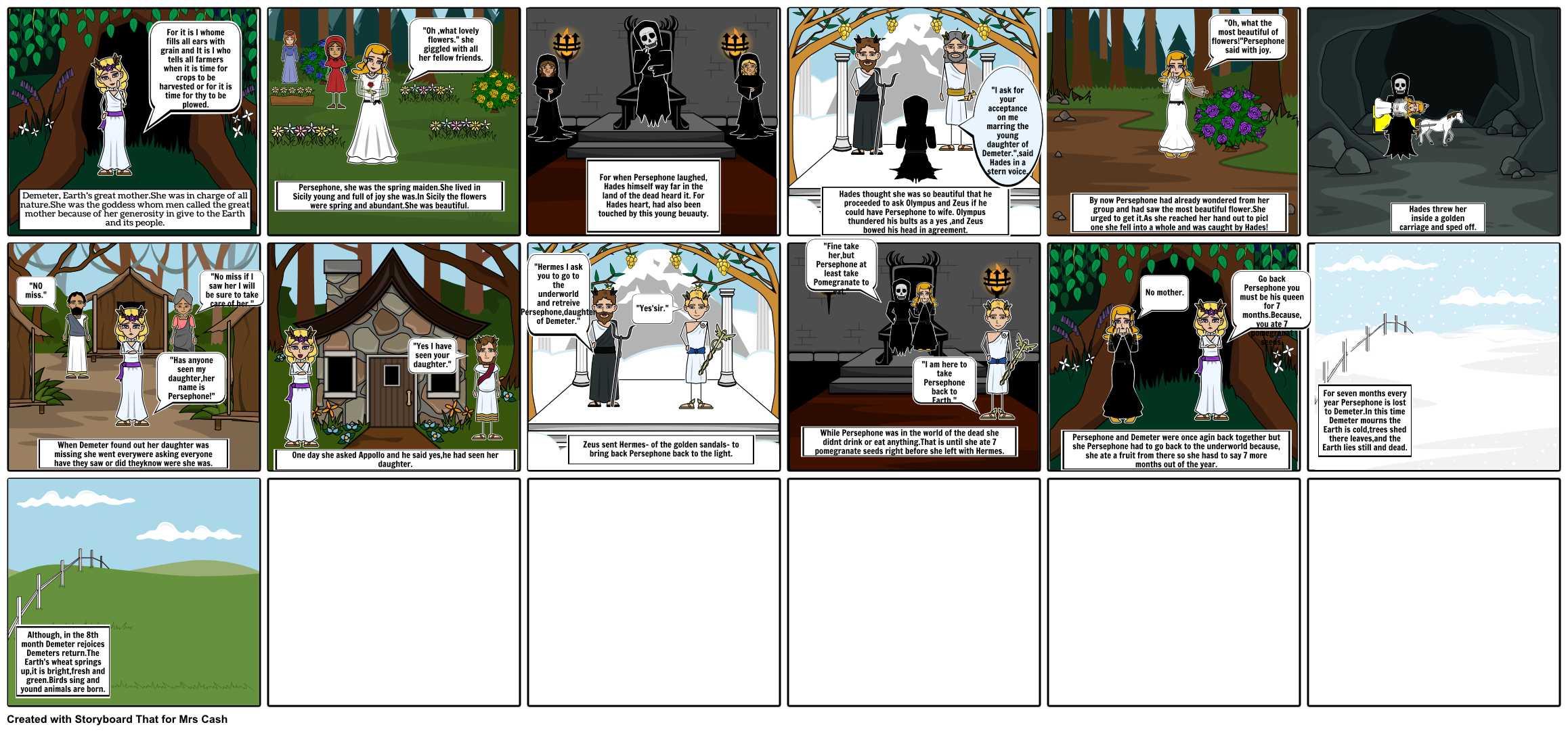 Taniyah Armstrong-Seasons Storyboard por landriacash