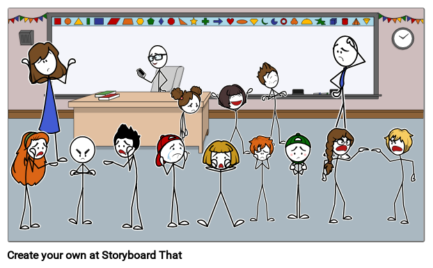 Picture Scene - Feelings Scene Storyboard by lauren