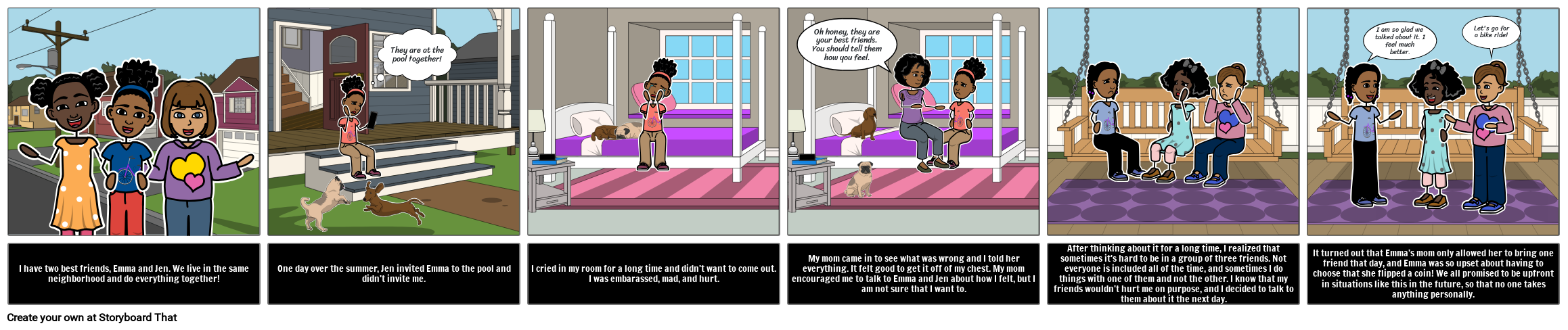 Feelings Social Story and Activities for Social Emotional Learning