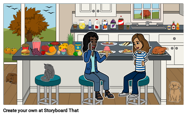 Picture Scene - Kitchen Storyboard by lauren