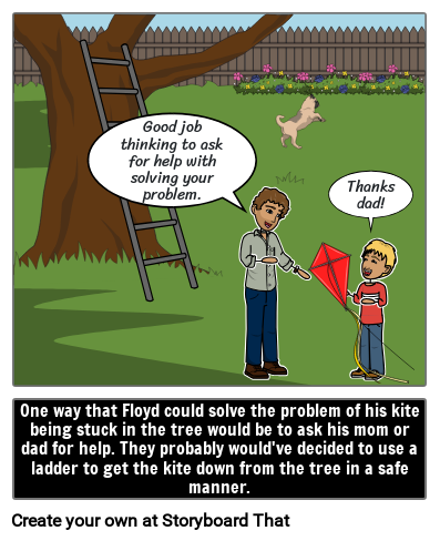 Problem Solving Solutions Storyboard por lauren