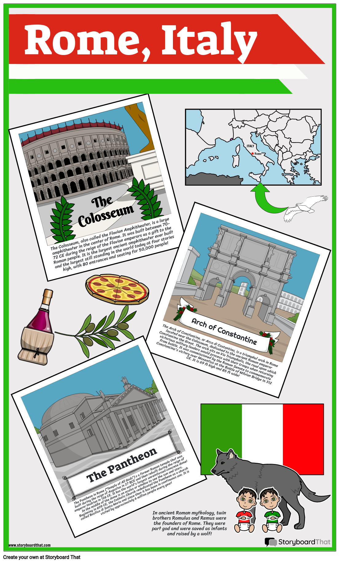 Country Travel Poster Storyboard by liane