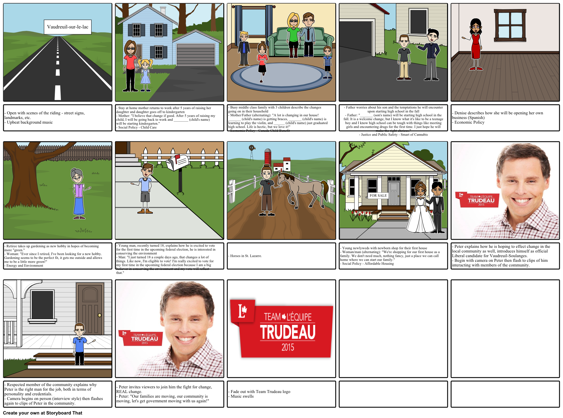 Real Change Storyboard par lianneasprey