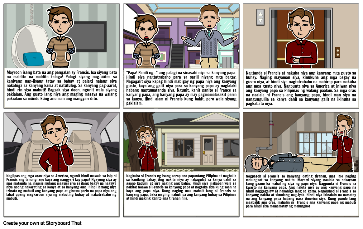 Filipino Storyboard by librawitch