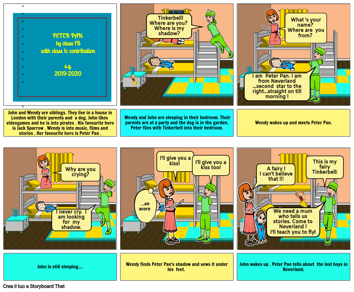 Peter Pan Storyboard by light59