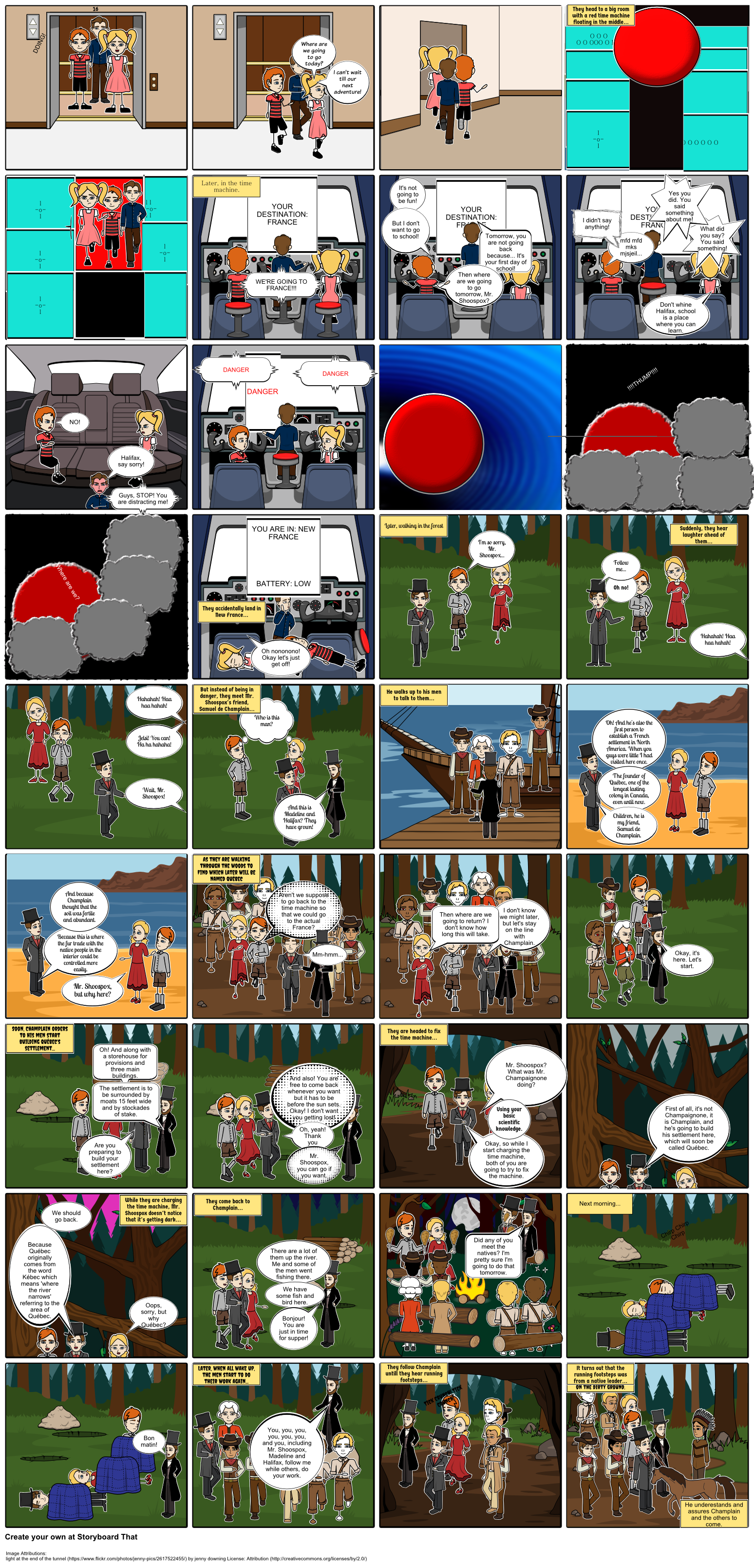 Kelly-The time Storyboard por lightningbolt