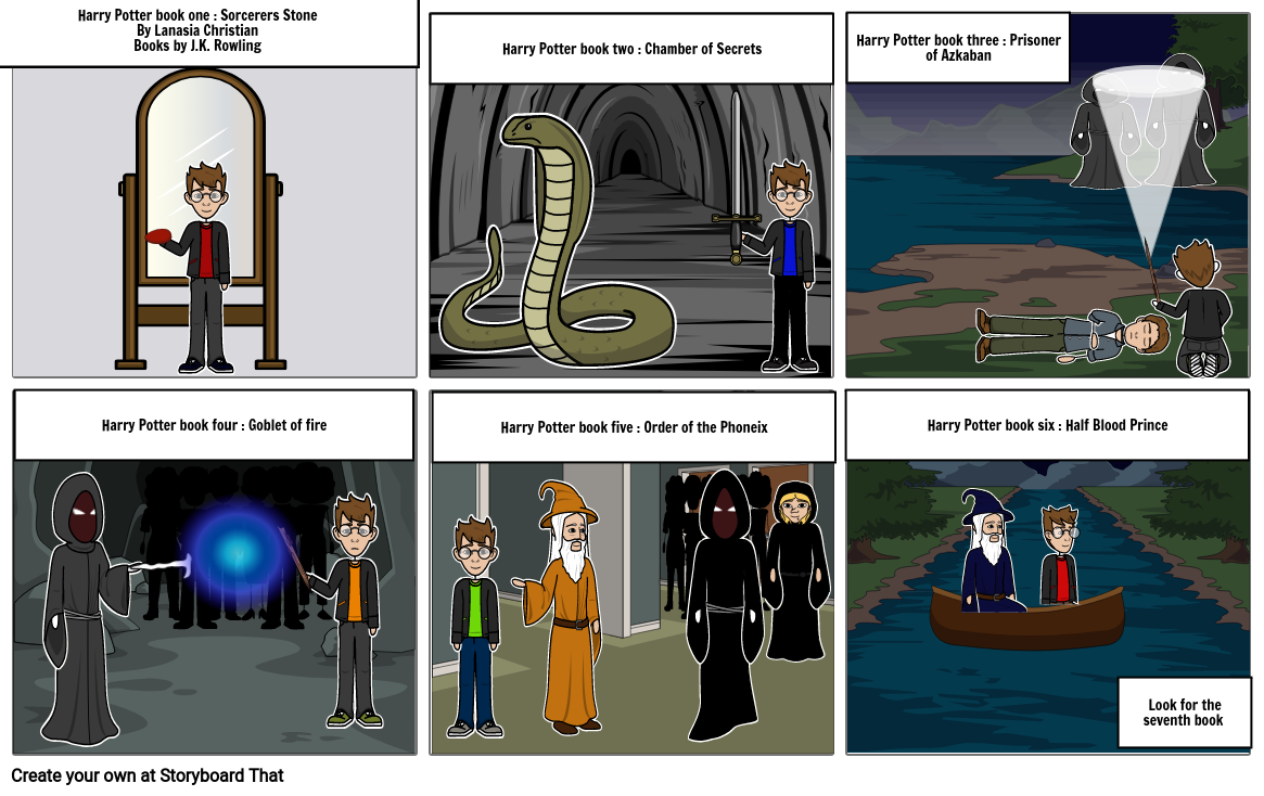 Harry Potter Storyboard por liladaisybrookes