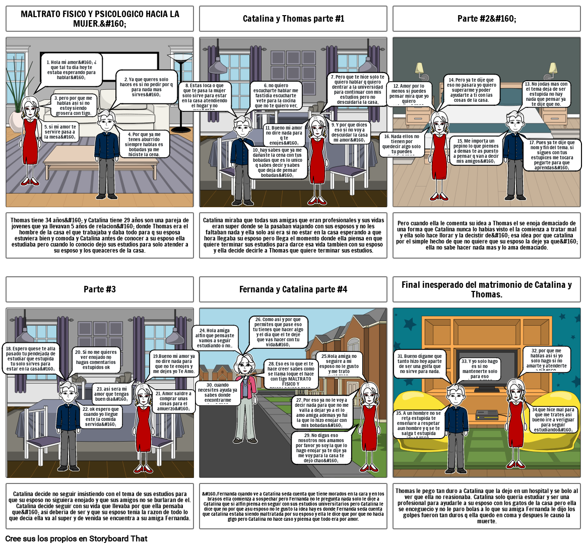 Unknown Story Storyboard by lina34623