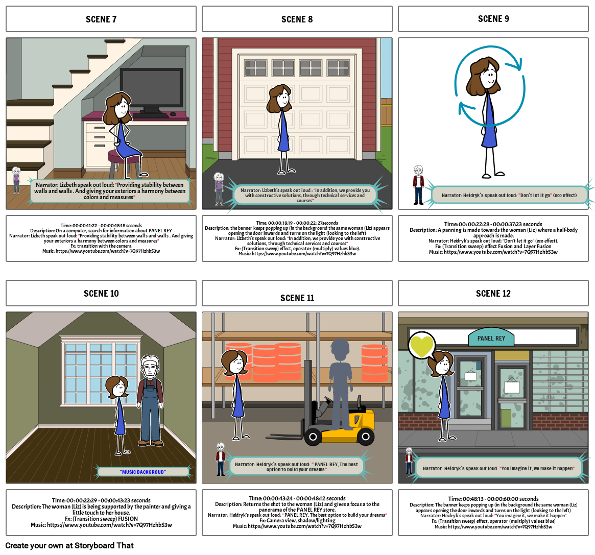 PANEL REY Storyboard by lizgarduno