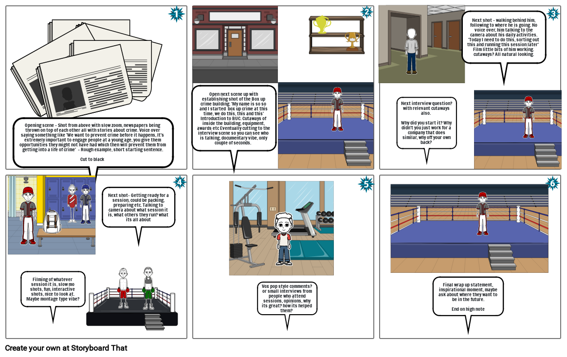 Documentary Storyboard By Louise 4