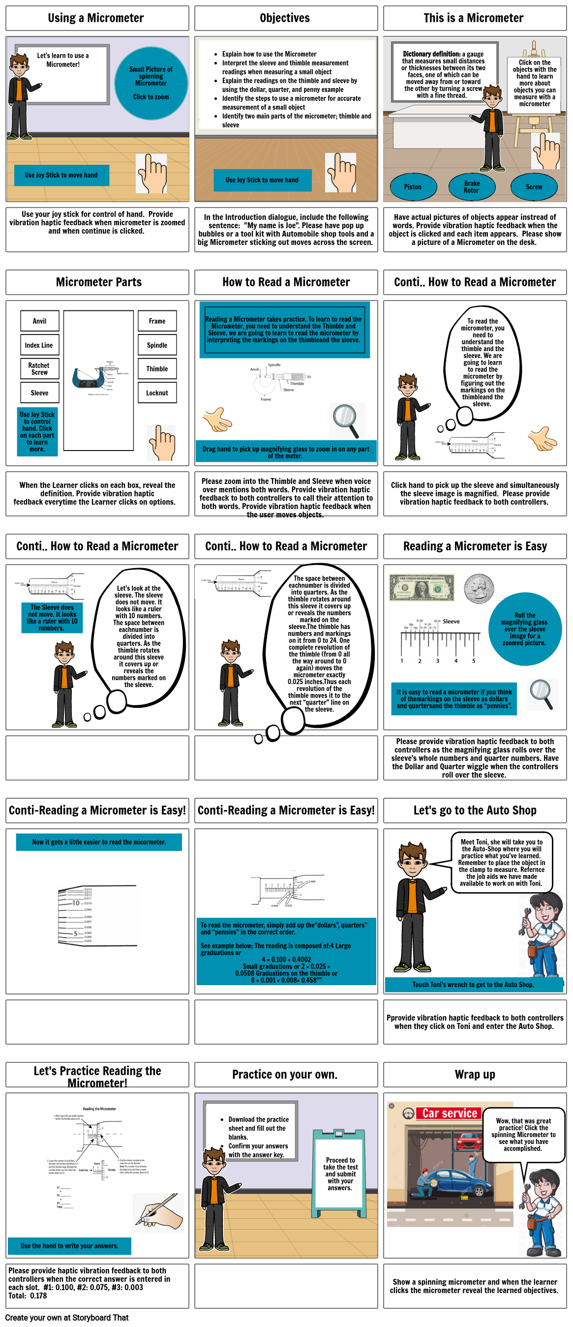 How To Use A Micrometer Storyboard Por Lourdes40268 How To Use A Micrometer Storyboard Por Lourdes40268