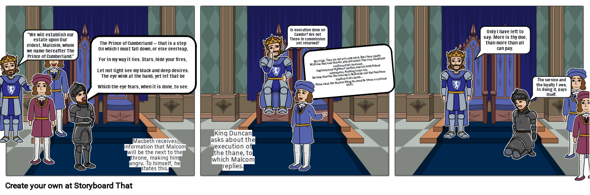 Macbeth Storyboard par lr41173