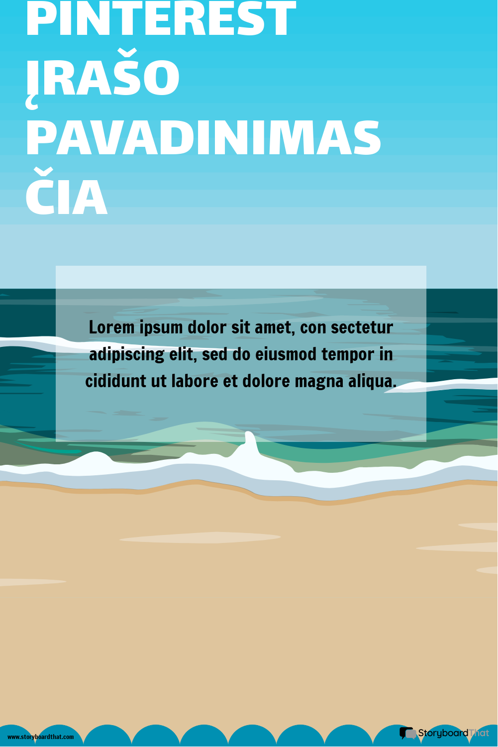 Įmonės Pinterest Šablonas 1 Storyboard par lt-examples