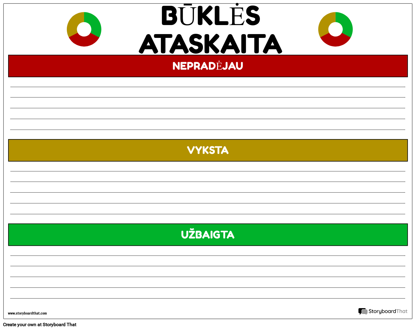 2 Būklės Ataskaita Storyboard por lt-examples