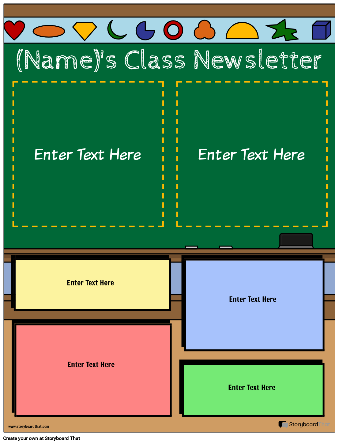 Sample Class Newsletter