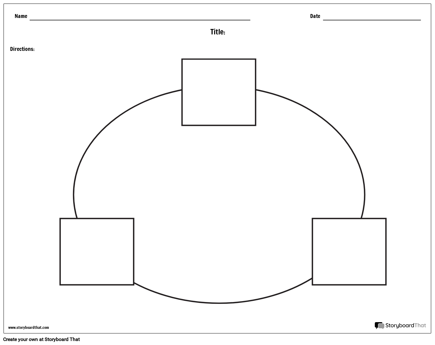 Apskritimo Diagrama - 3 Siužetinės Linijos iki lt-examples