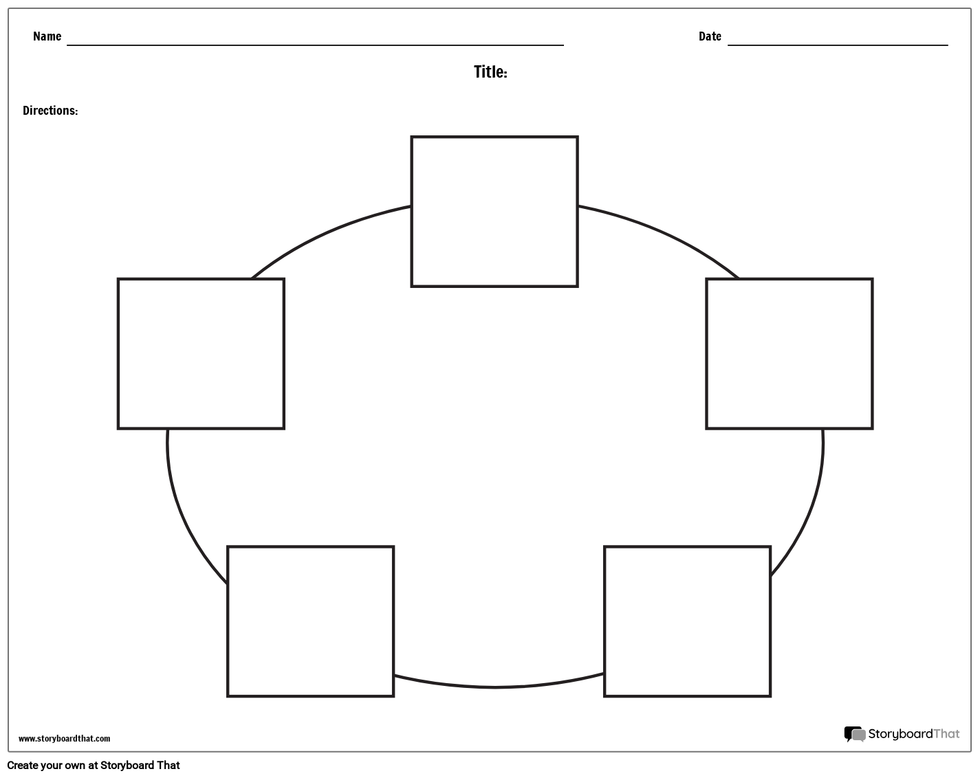 Apskritimo Diagrama – 5 Storyboard by lt-examples