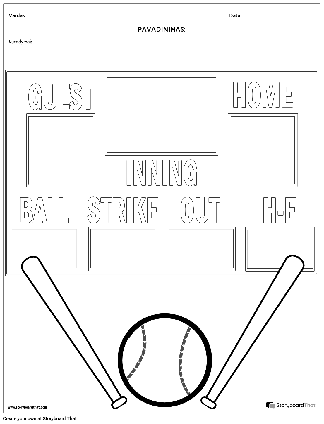 Beisbolas Storyboard by lt-examples