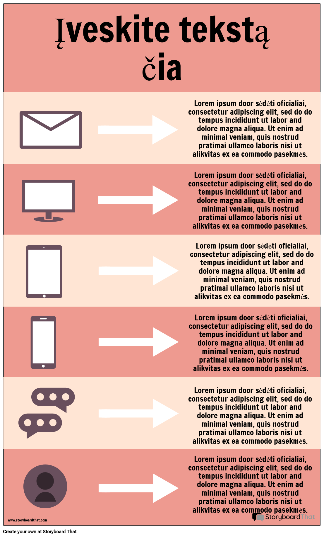 Bendravimas Info-2 Storyboard par lt-examples