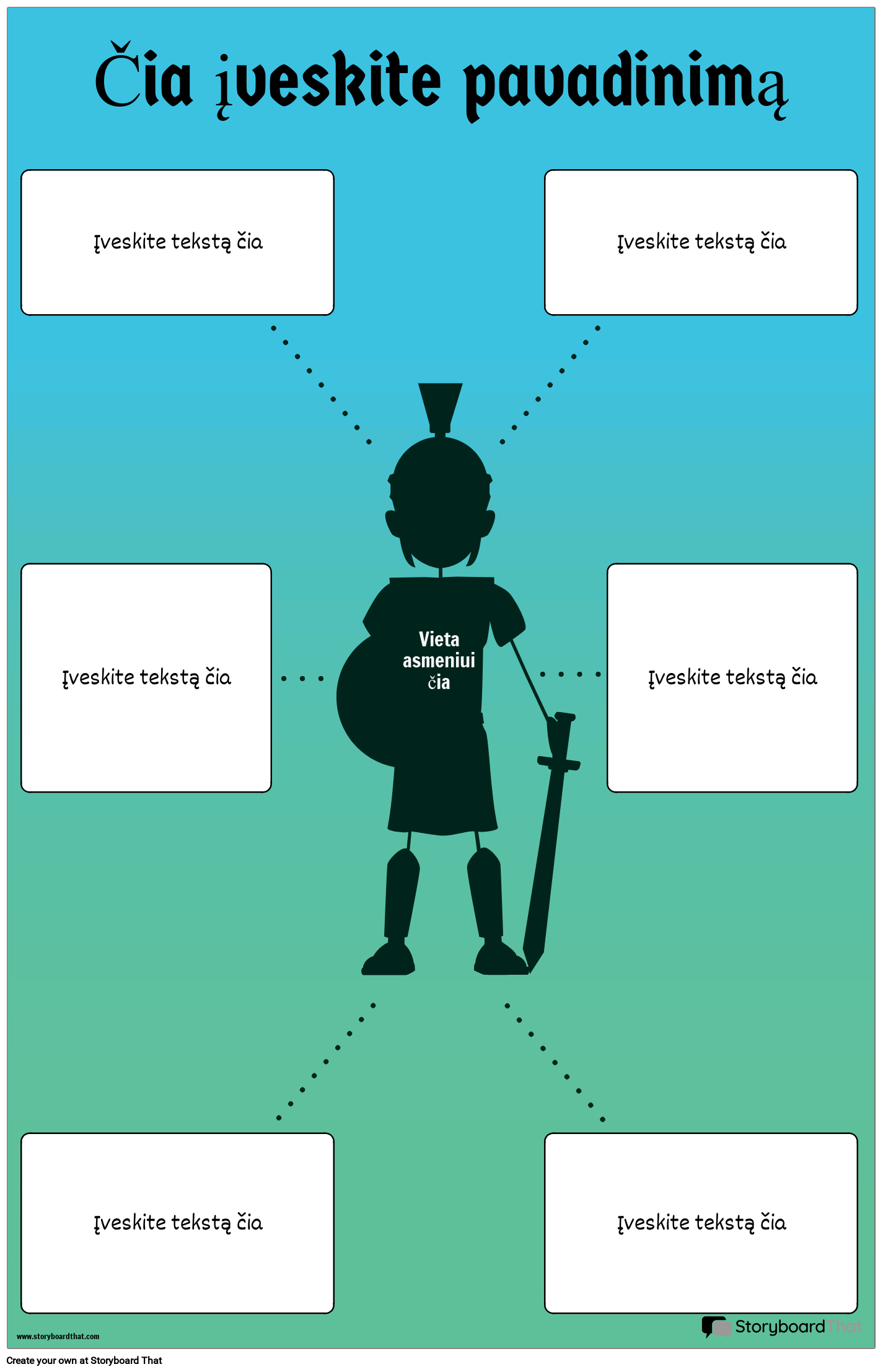 Biografijos Plakatas 2 Storyboard por lt-examples