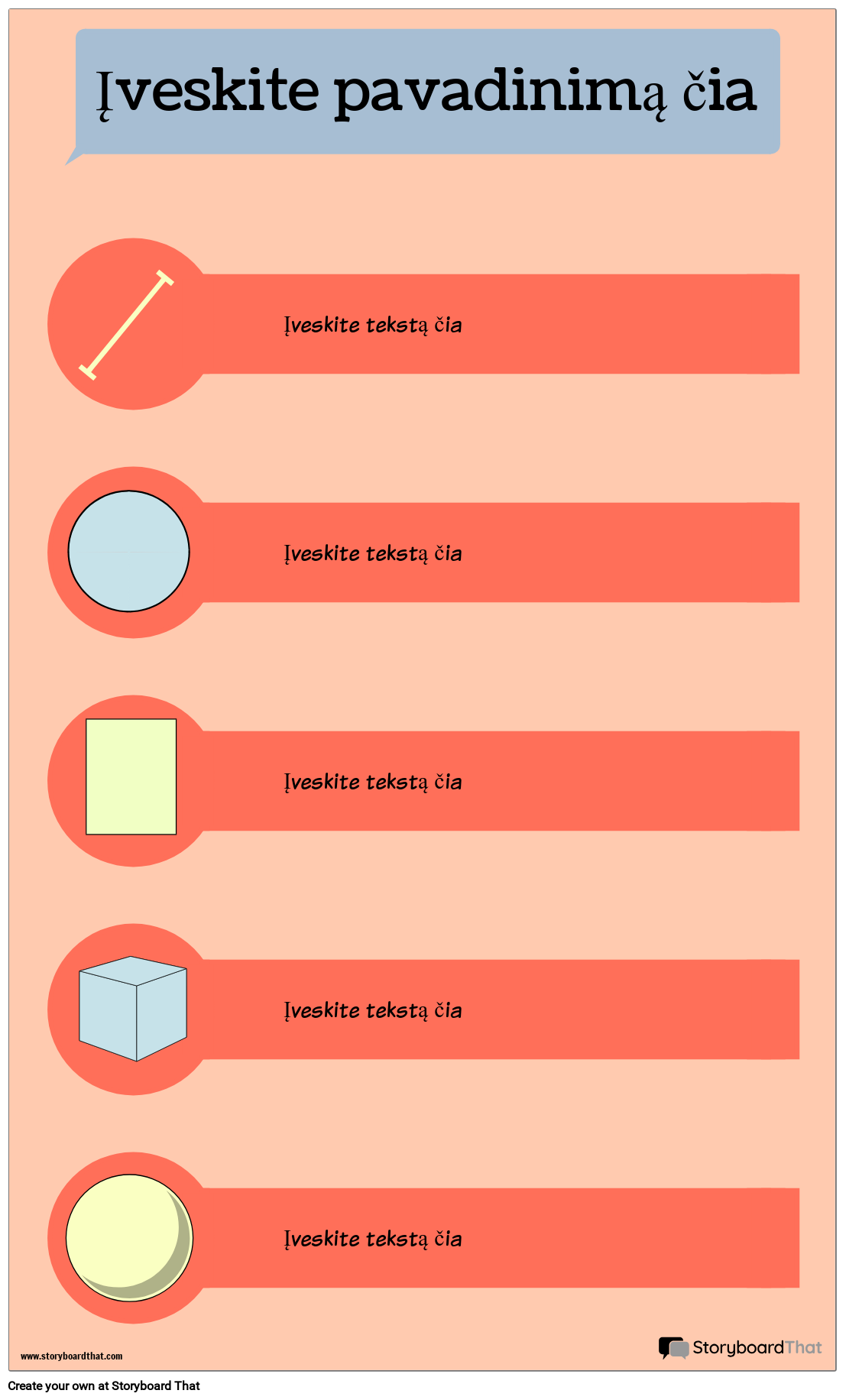 Formos Infografika Storyboard by lt-examples
