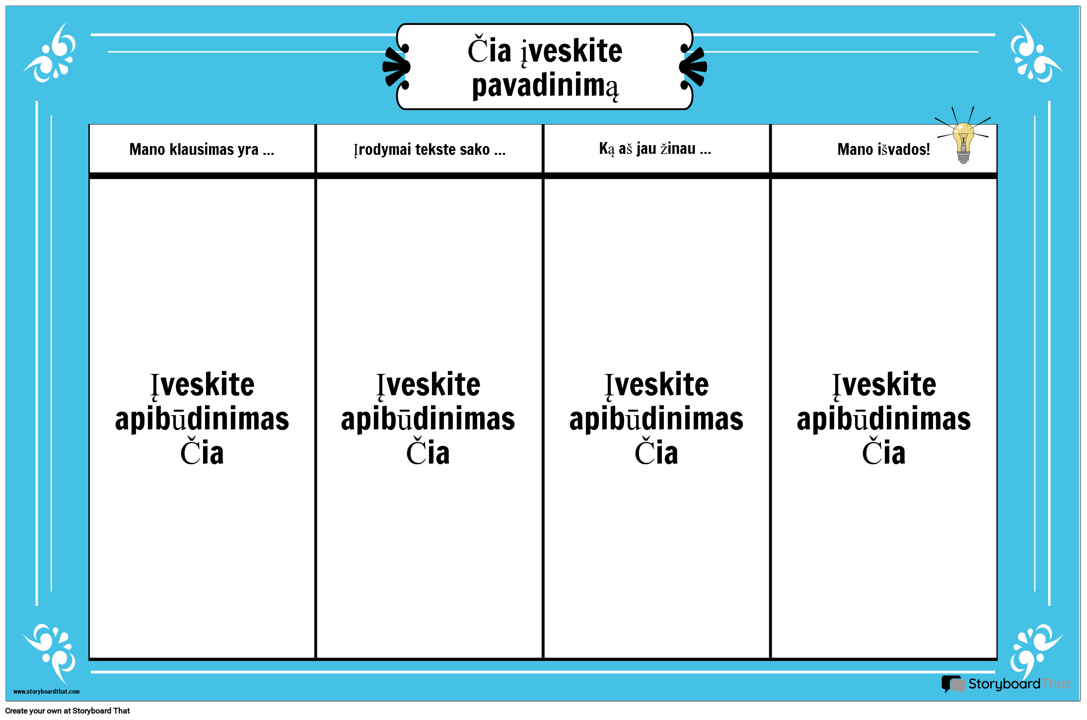 Inferencing Plakatas Storyboard by lt-examples