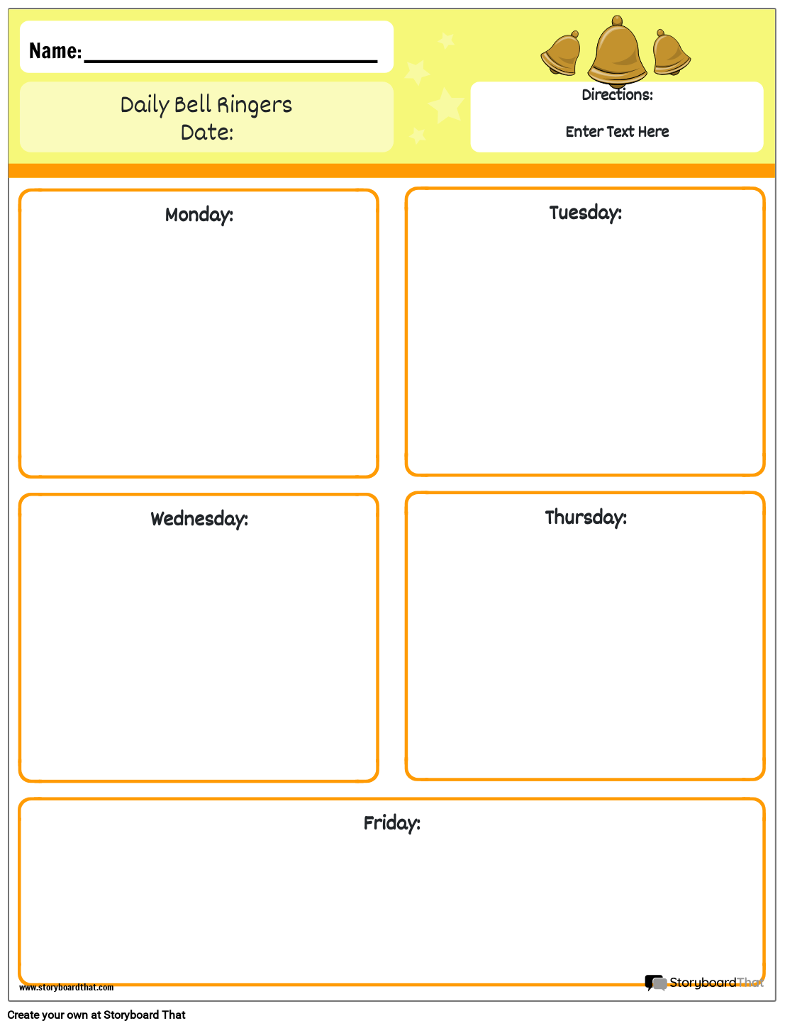 Kasdieniai Skambučiai Storyboard par lt-examples