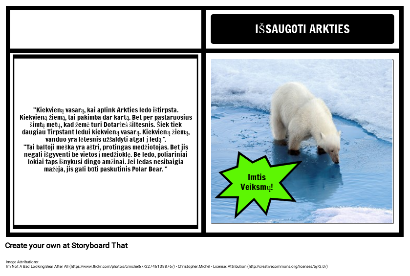Kur Polar Bears Live? "PSA Storyboard par lt-examples