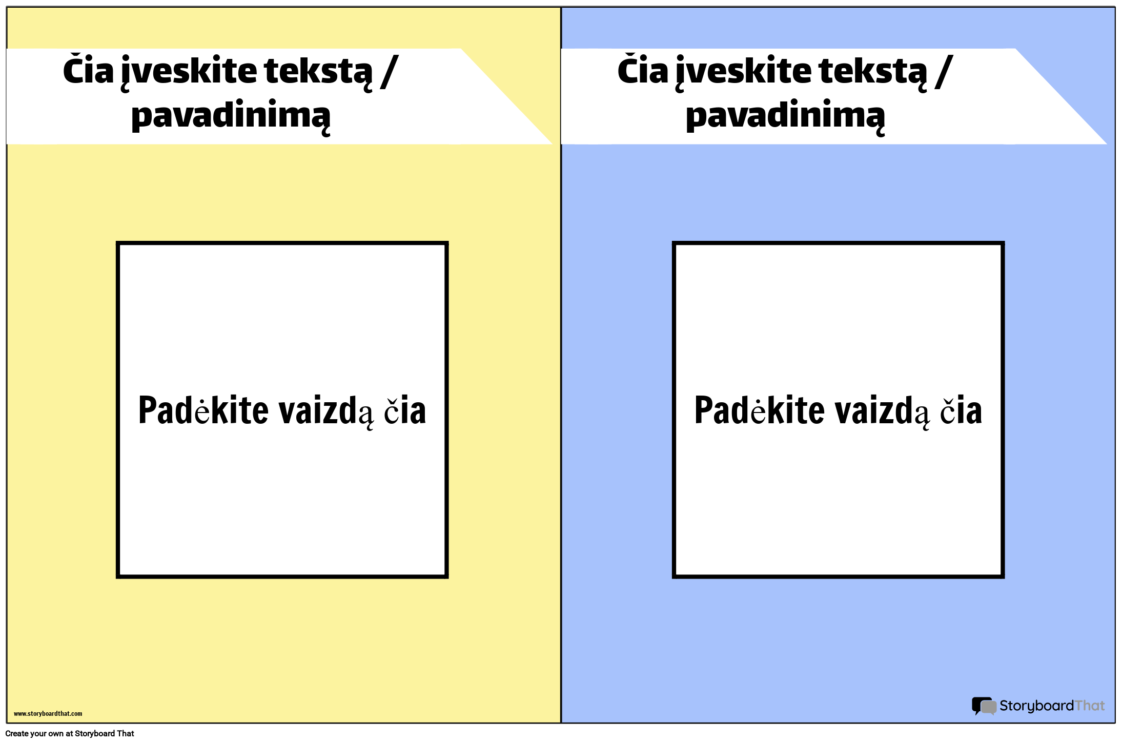 Mokslo Saugos Piktogramos Plakatas Storyboard by lt-examples