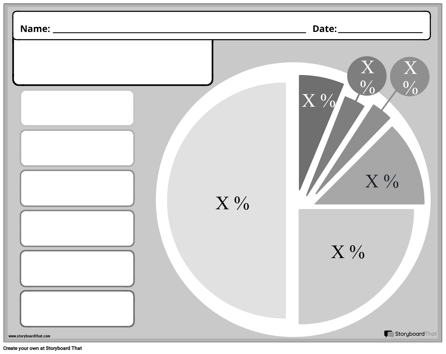 Naujas ED Skritulinės Diagramos Šablonas 7 Storyboard