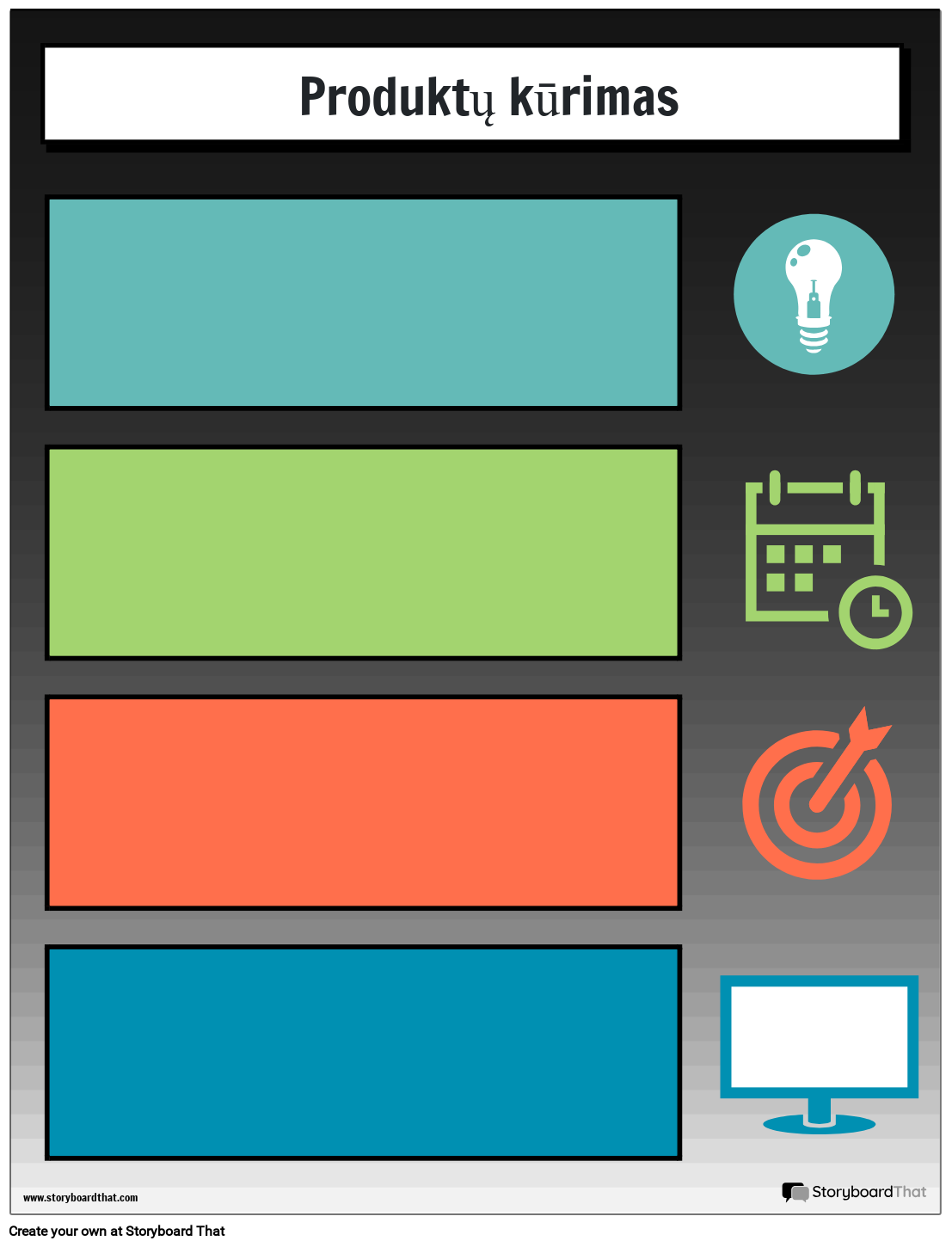 Produkto Kūrimas 4 Storyboard por lt-examples