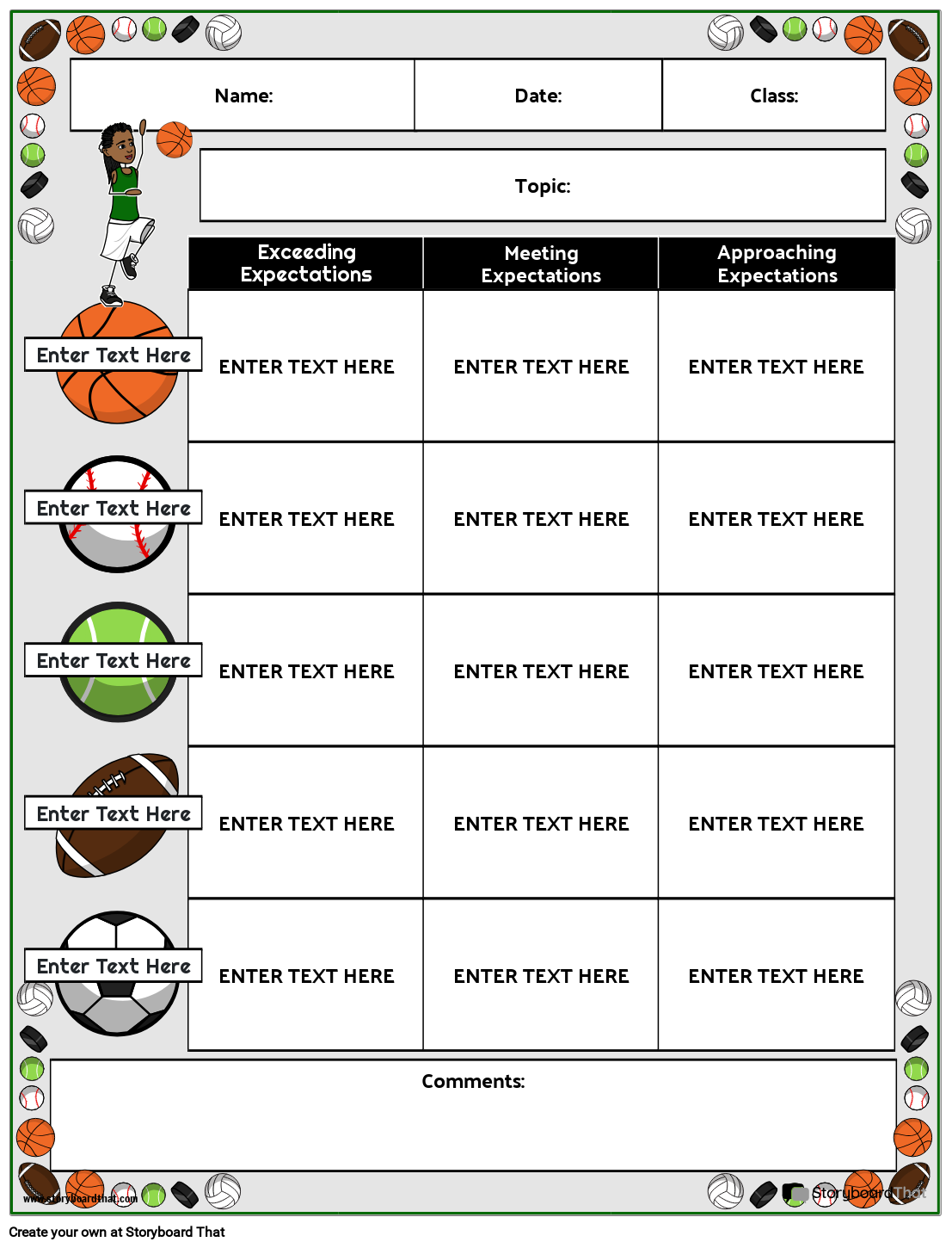 Rubrika Portreto Spalva 2 Storyboard by lt-examples