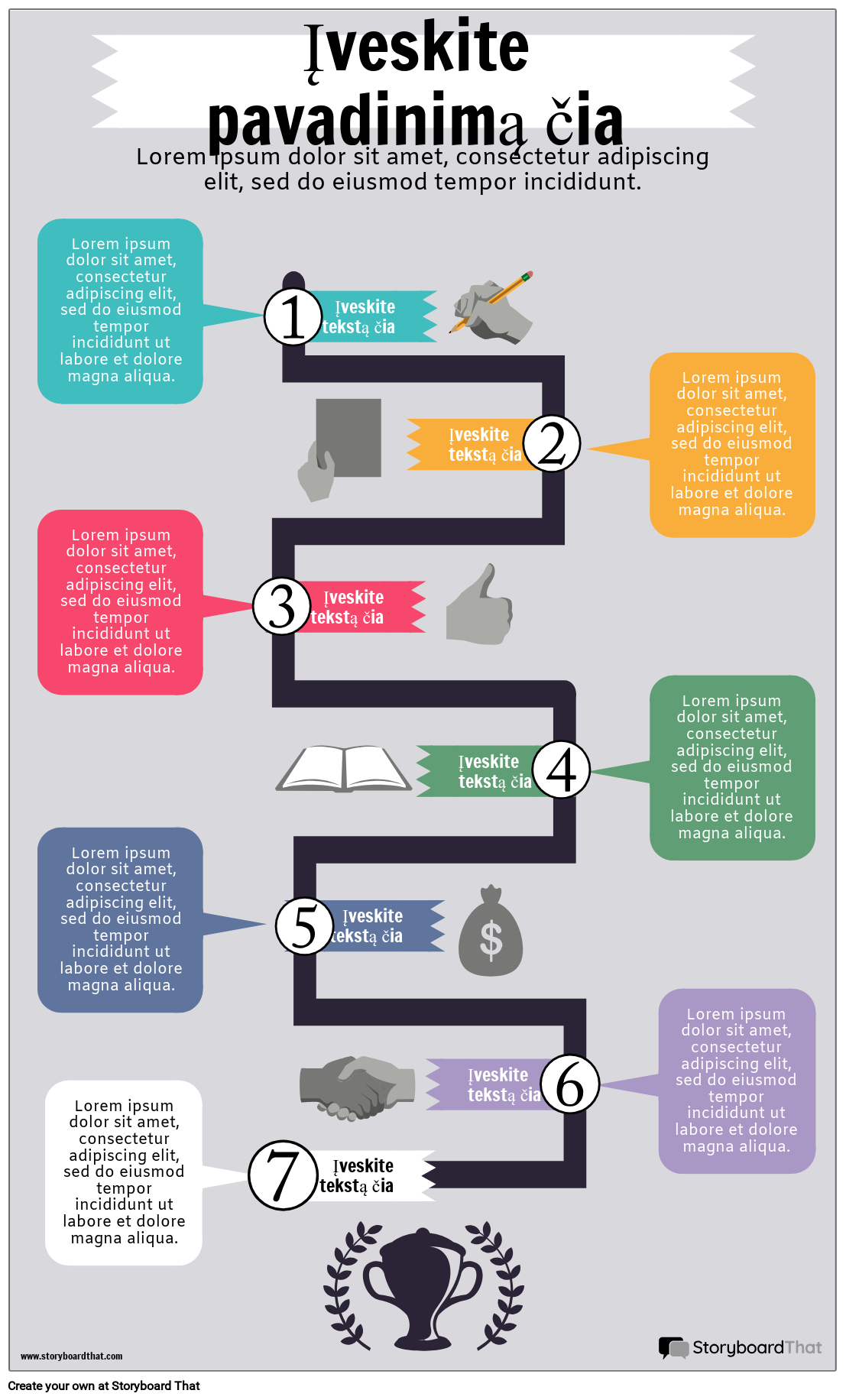 Struktūrinės Diagramos Infografija 3 Storyboard