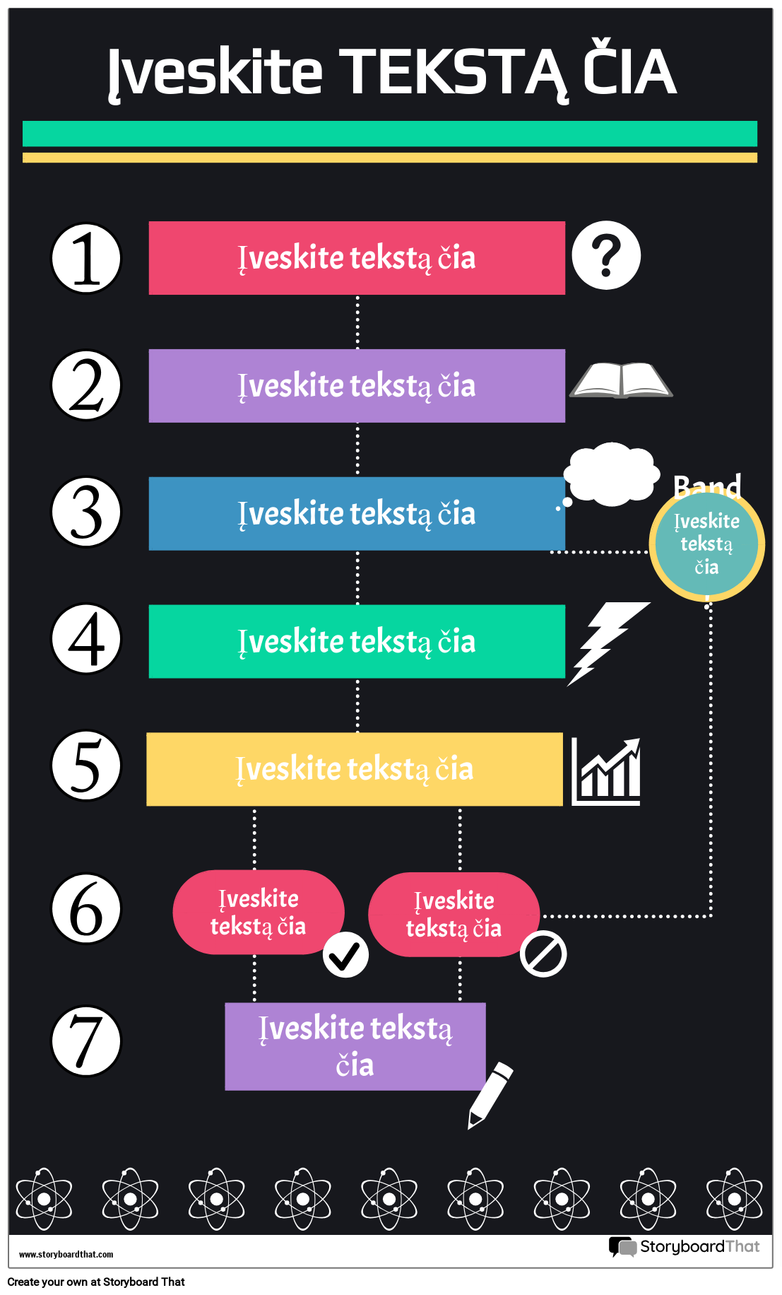 Struktūrinės Diagramos Infografija 5 Storyboard