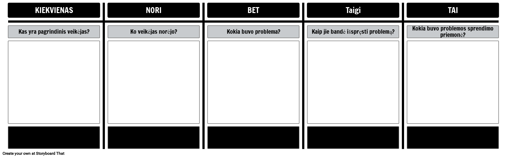 SWBST T Diagramos Šablonas Storyboard por lt-examples