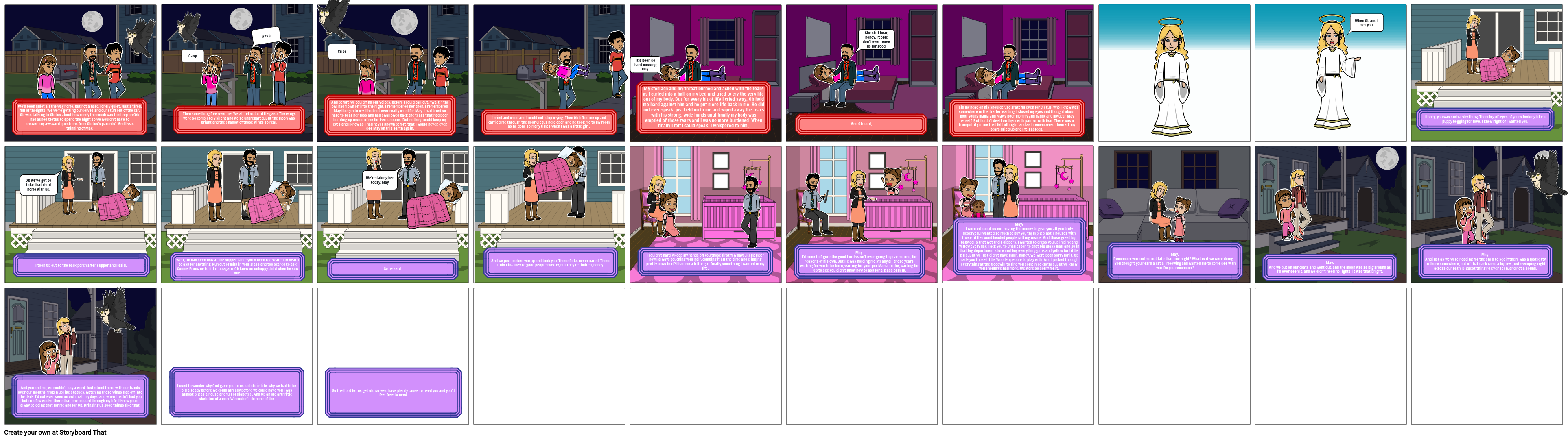 Missing may Storyboard por luciana2024