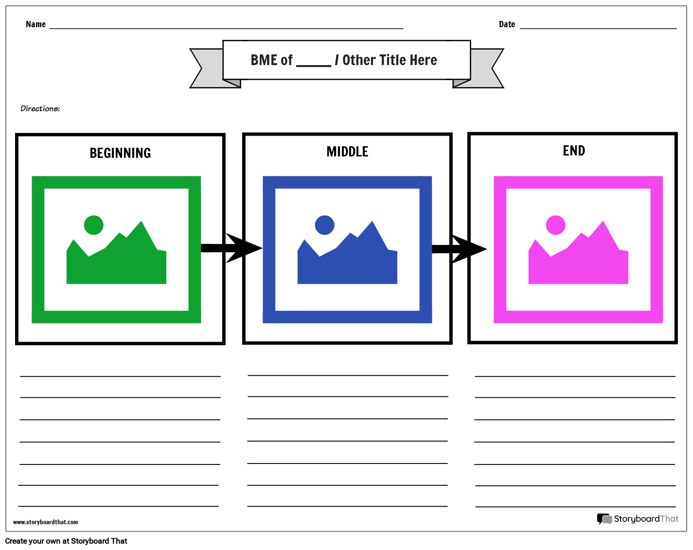BME 3 Krāsa Storyboard por lv-examples