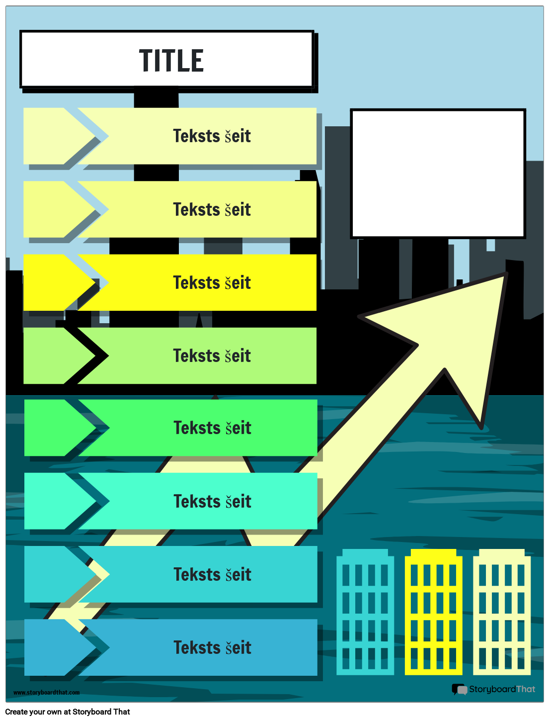 Infografikas 3. veidne Storyboard por lv-examples