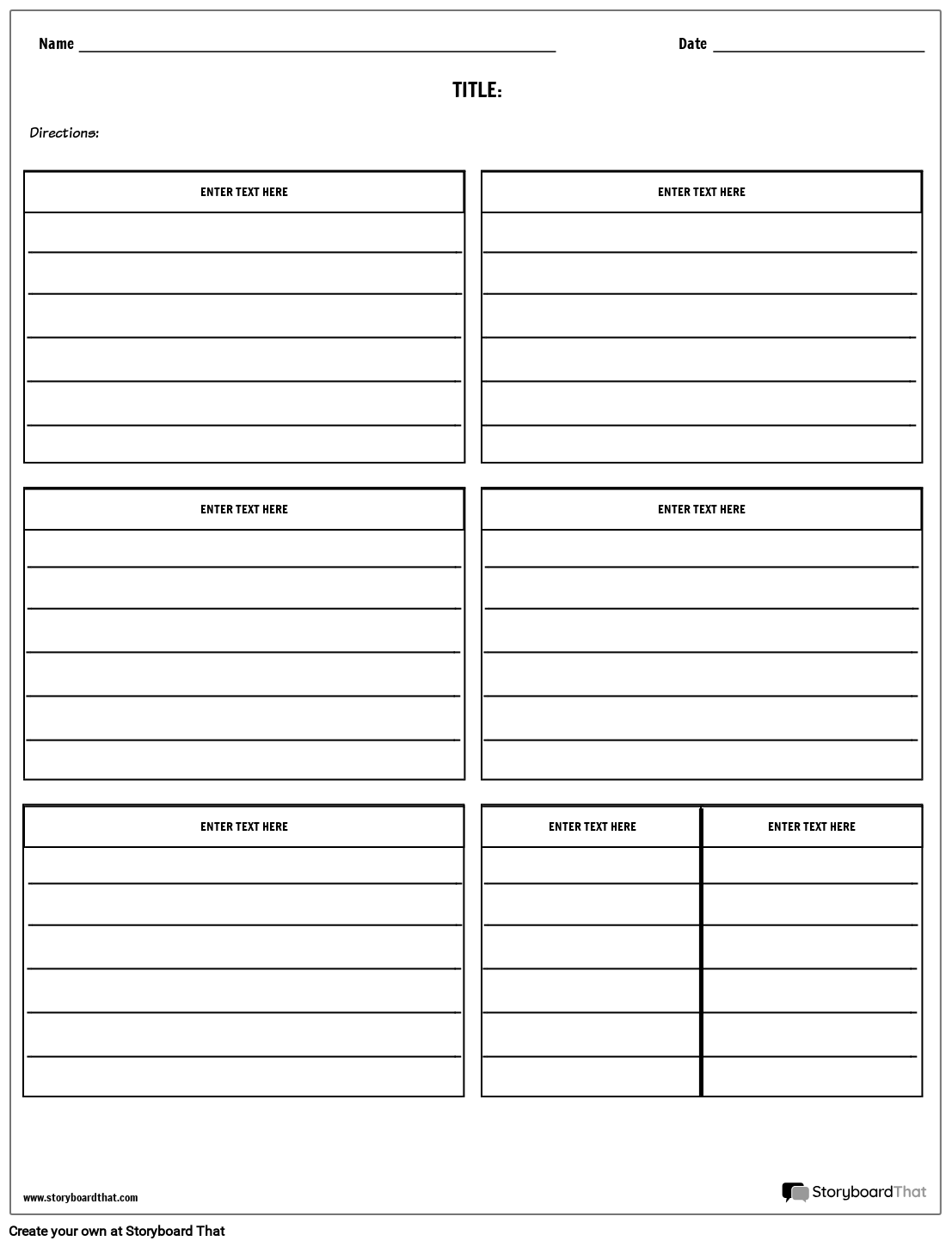 Kastes ar Oderi Storyboard por lv-examples