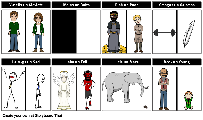 Kontrasti Storyboard by lv-examples
