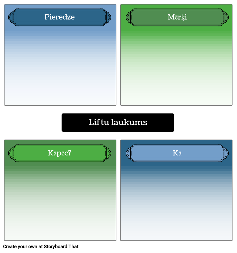 Lifta Laukums 1 Storyboard par lv-examples