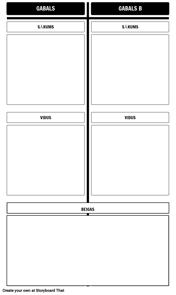 Parallel Stories 2. Veidne Storyboard por lv-examples