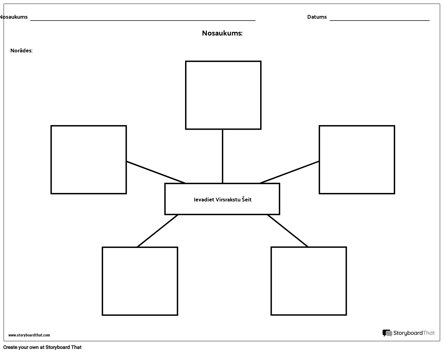Spider Map - 5 Storyboard by lv-examples