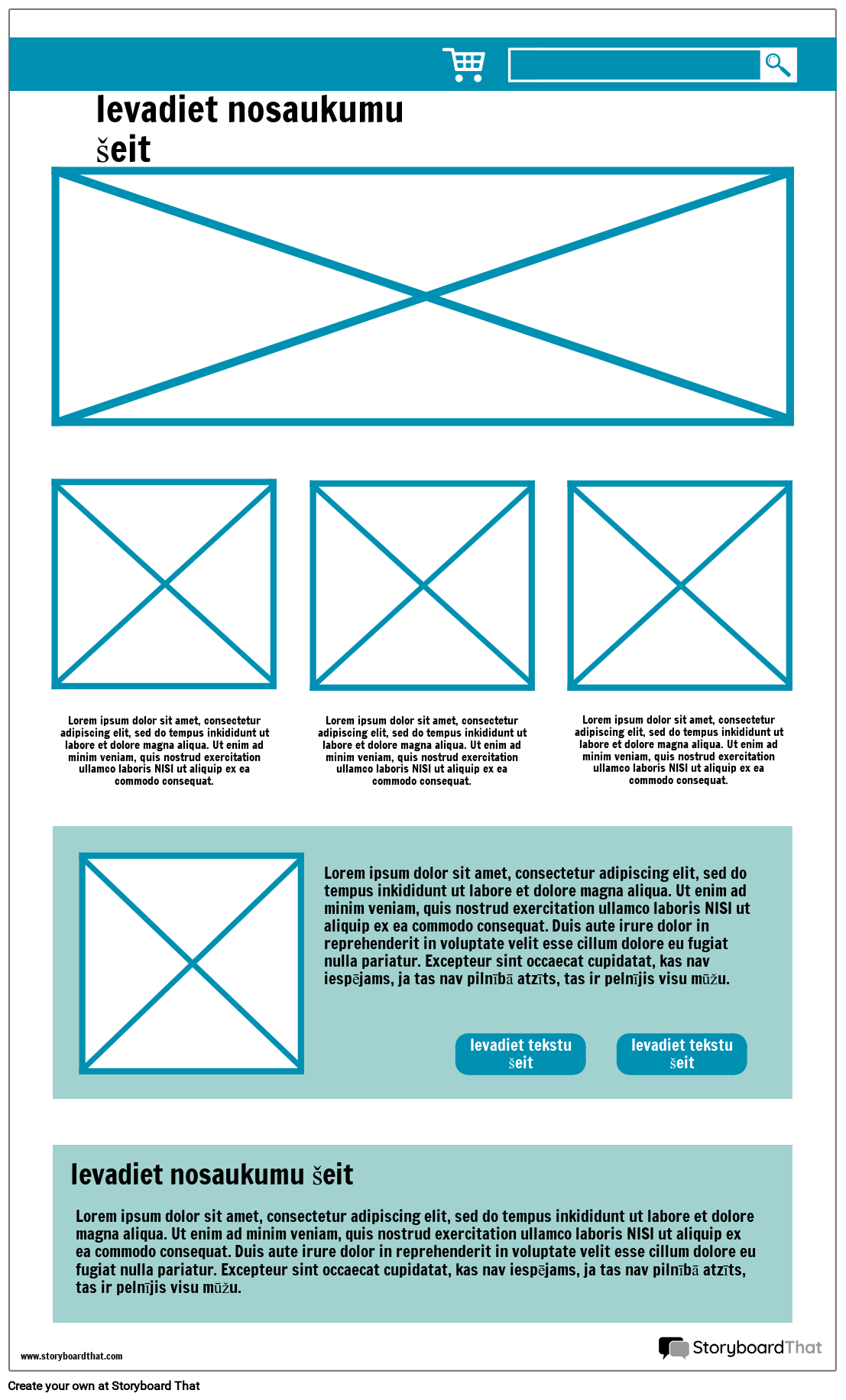 UI Wireframe-1 القصة المصورة من قبل lv-examples