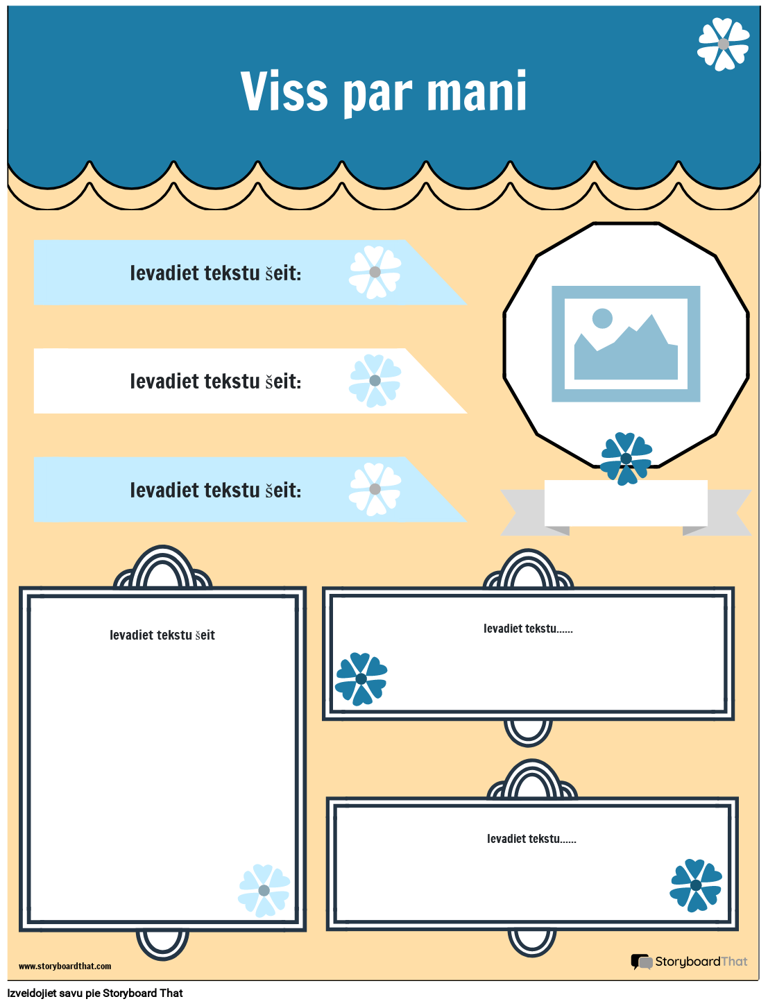 Veidne Viss par Mani Storyboard par lv-examples