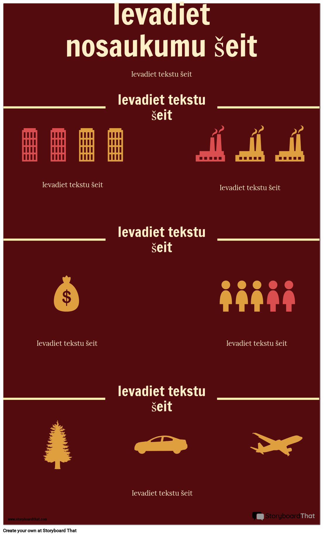 Zinātnes Infographic Veidne Storyboard por lv-examples
