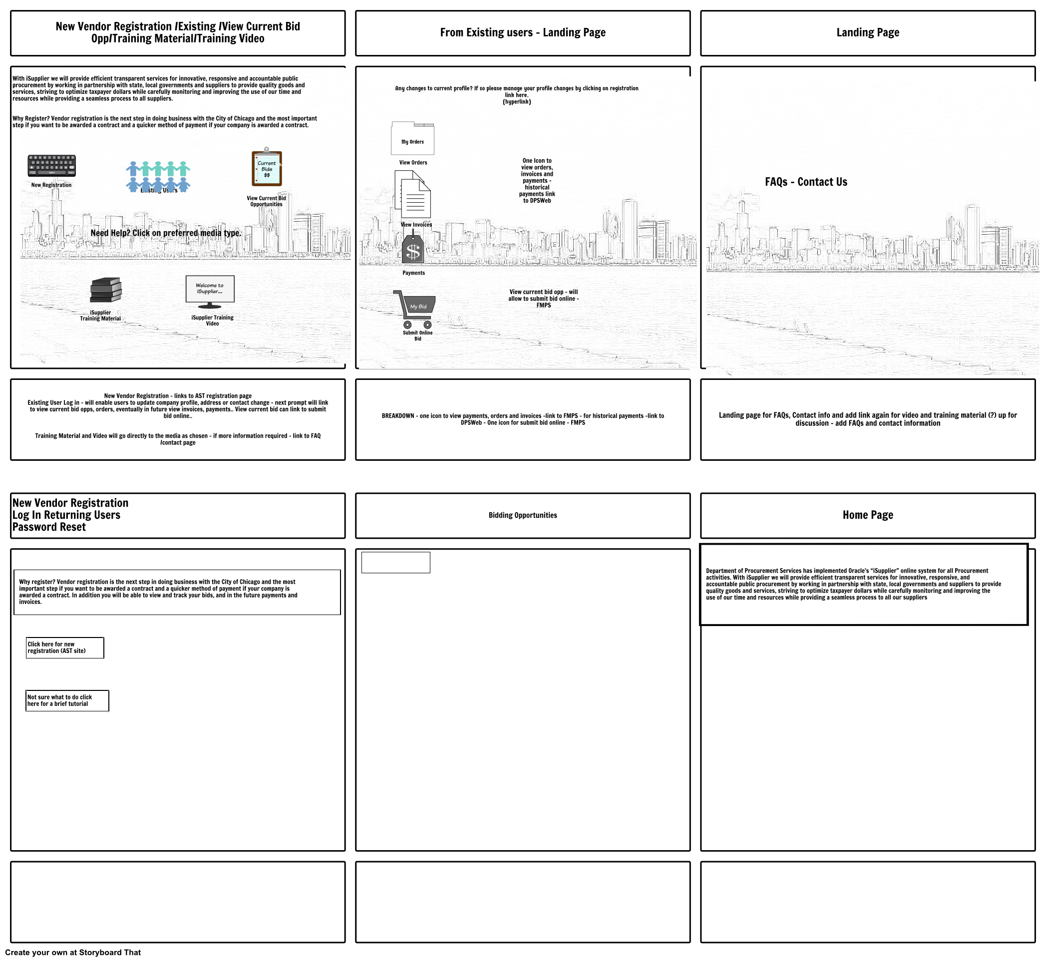 iSupplier Storyboard by lwojdyla