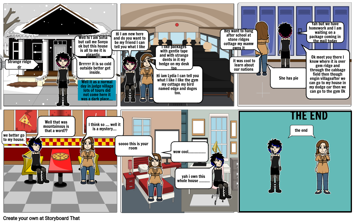 School Storyboard por lydia0630